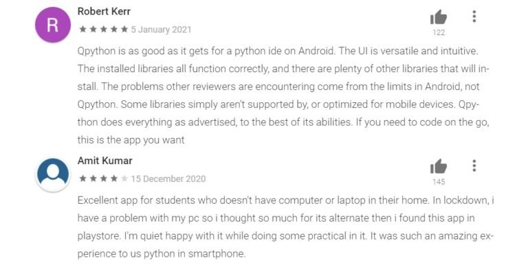 Qpython 3l App Review An Amazing Python Engine For Android East To Use Python On Android