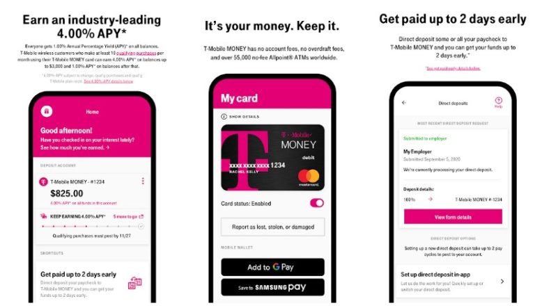 T-Mobile Money App Review 2021 | Online banking app — Appedus