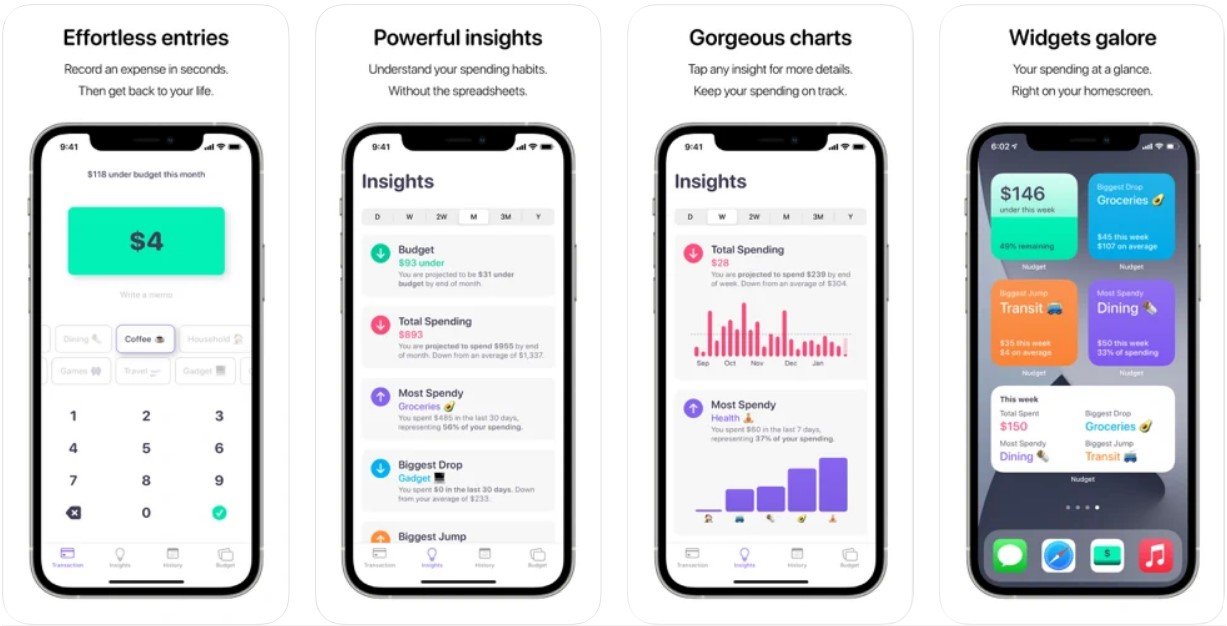 Nudget App Review 2021 | Incredible budget management app — Appedus